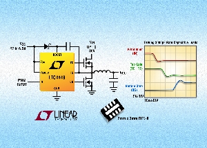 リニアテクノロジー、新製品「LTC4449」を販売開始、高効率降圧または昇圧DC/DC コンバータ用の強力なゲートドライブを備えた高速同期整流 ...